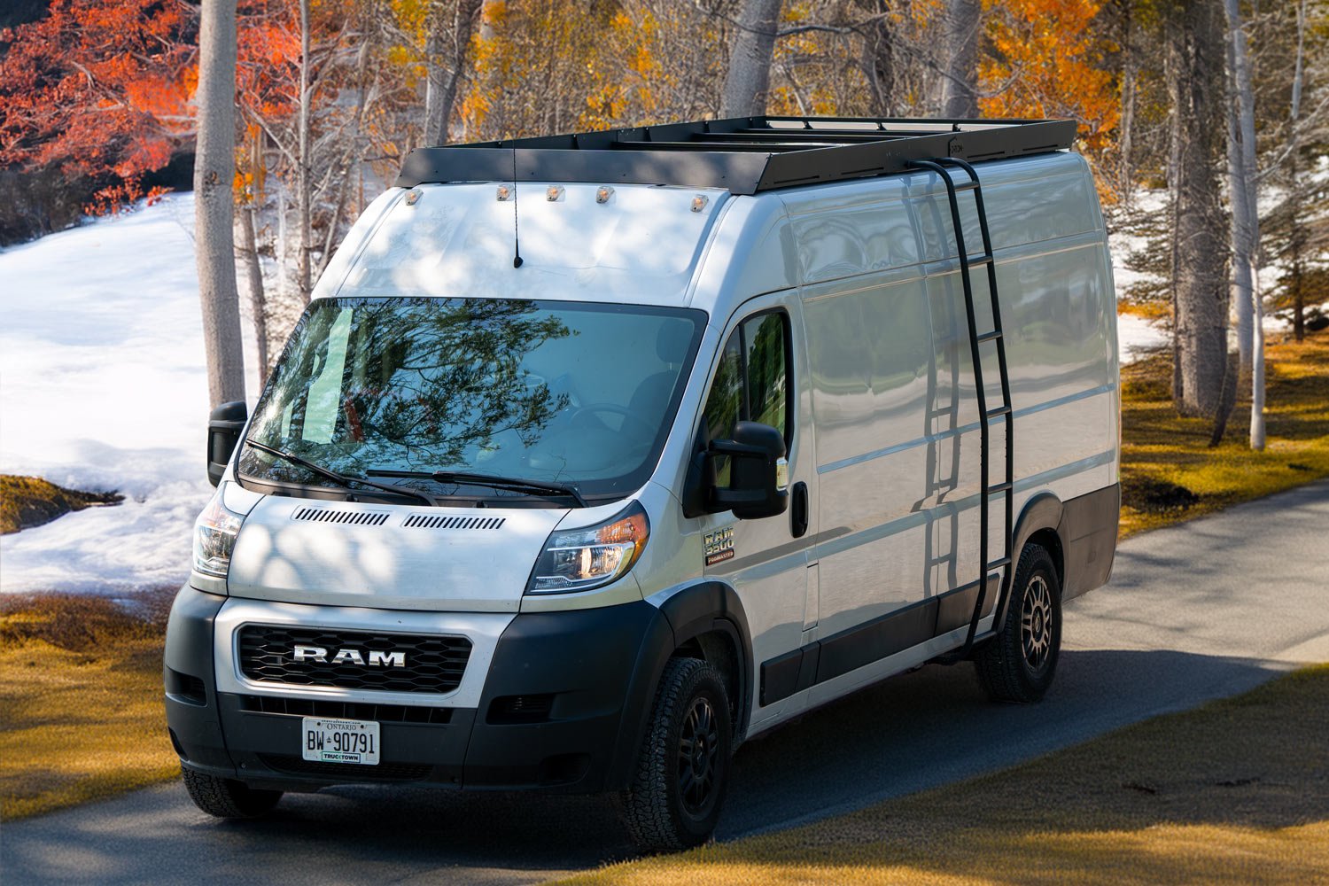 Promaster Roof Racks, Ladders & Exterior Gear – Featherbuilt