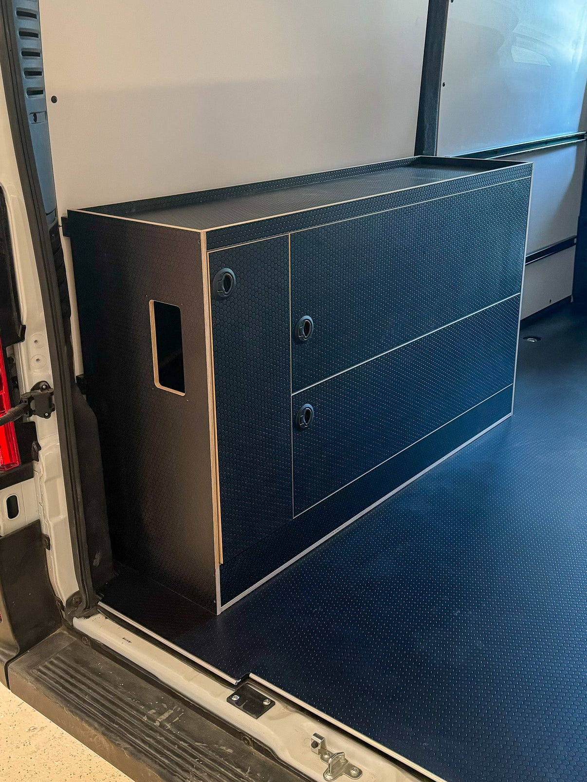 ProMaster Wheel Well Electrical Cabinet – Featherbuilt