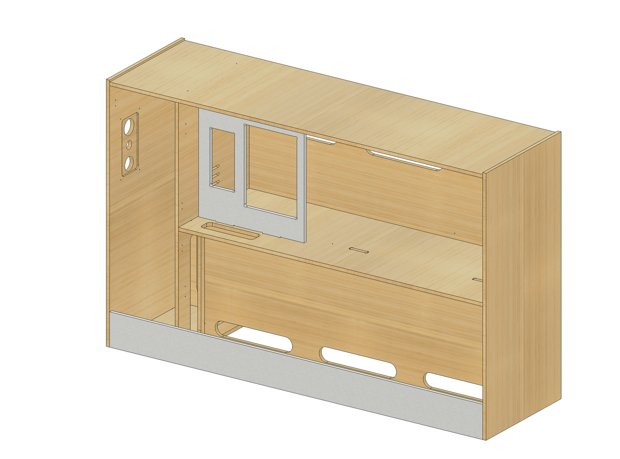 ProMaster Wheel Well Electrical Cabinet – Featherbuilt