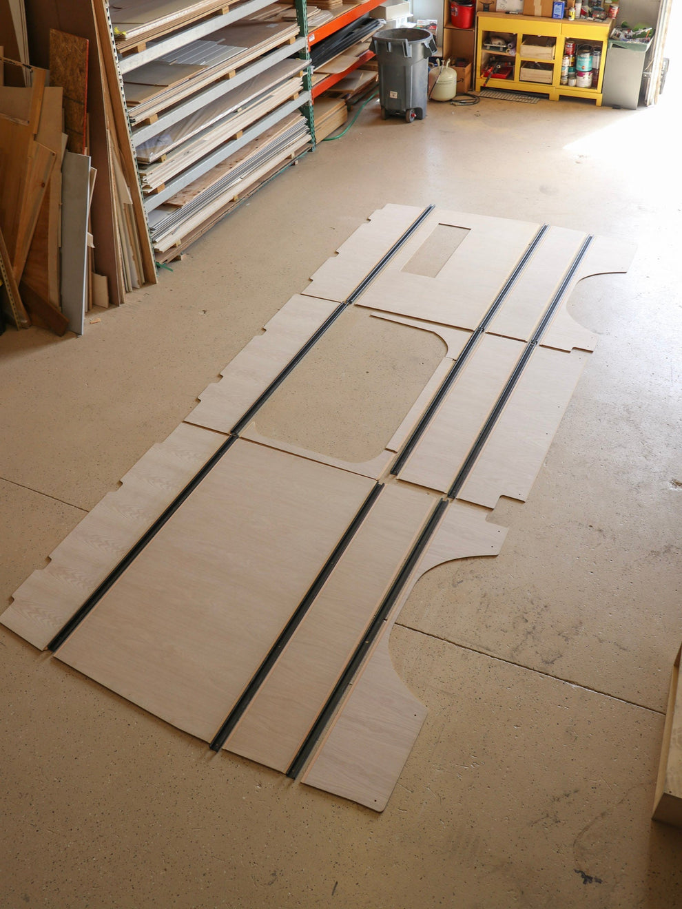 Sprinter 144 Wall Panel Kit – Featherbuilt