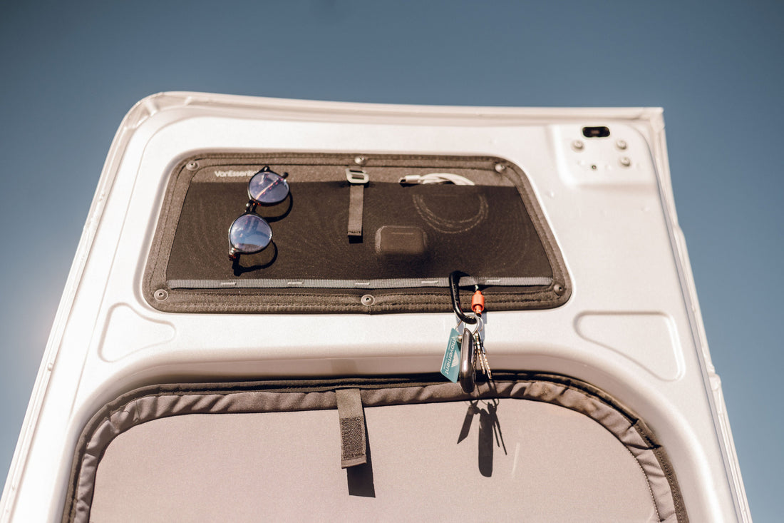 Sprinter Rear Door Upper Storage Panels (pair) – Featherbuilt