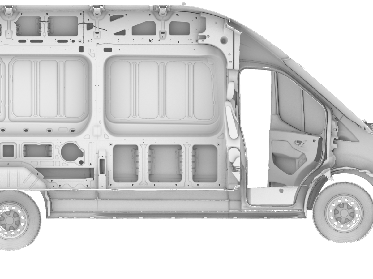 Transit 148 High Roof Planning Kit – Featherbuilt