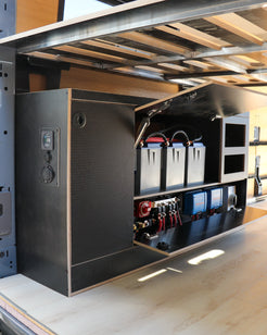 Transit Wheel Well Electrical Cabinet – Featherbuilt