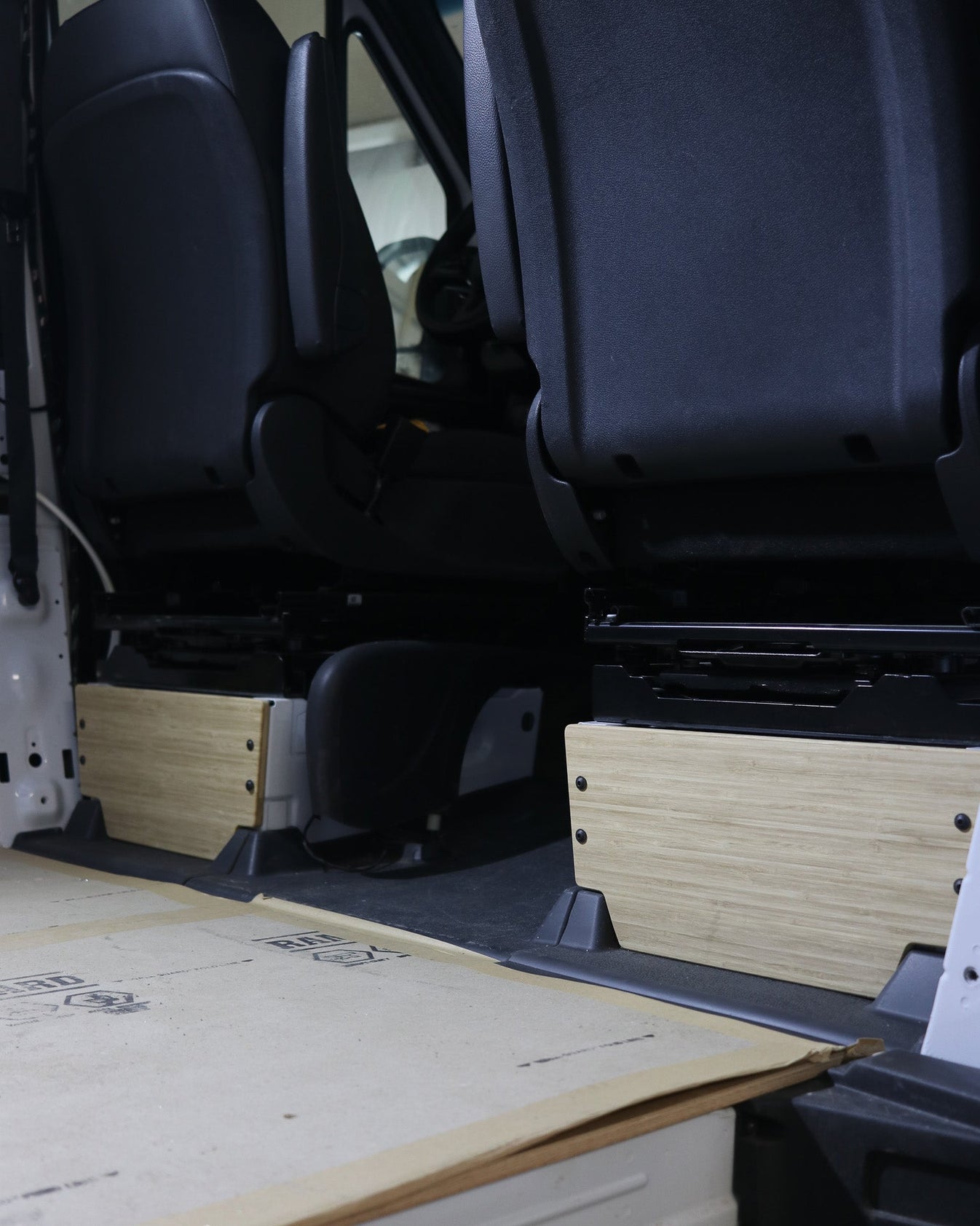 Sprinter Seat Base Panel (pair) – Featherbuilt