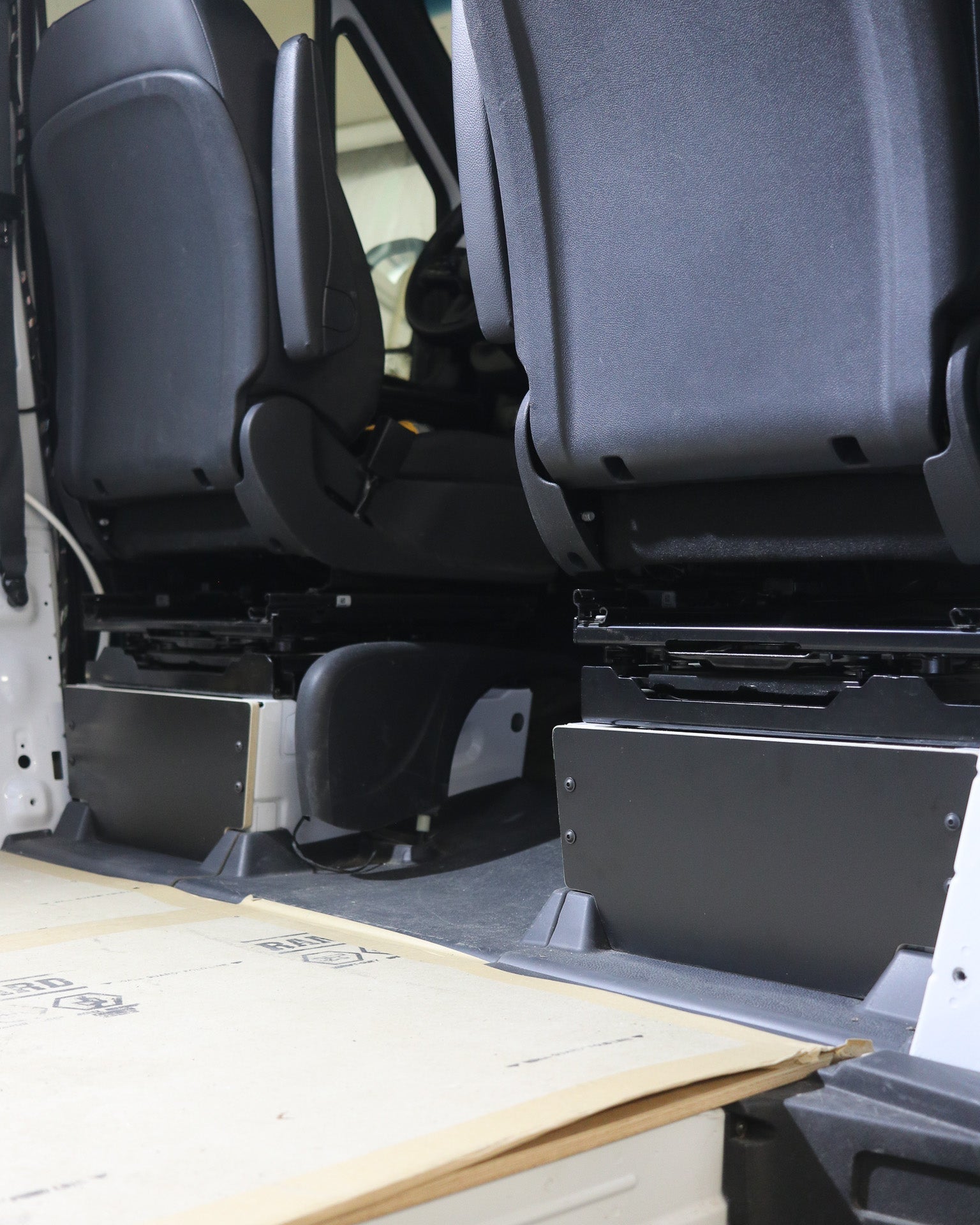 Sprinter Seat Base Panel (pair) – Featherbuilt